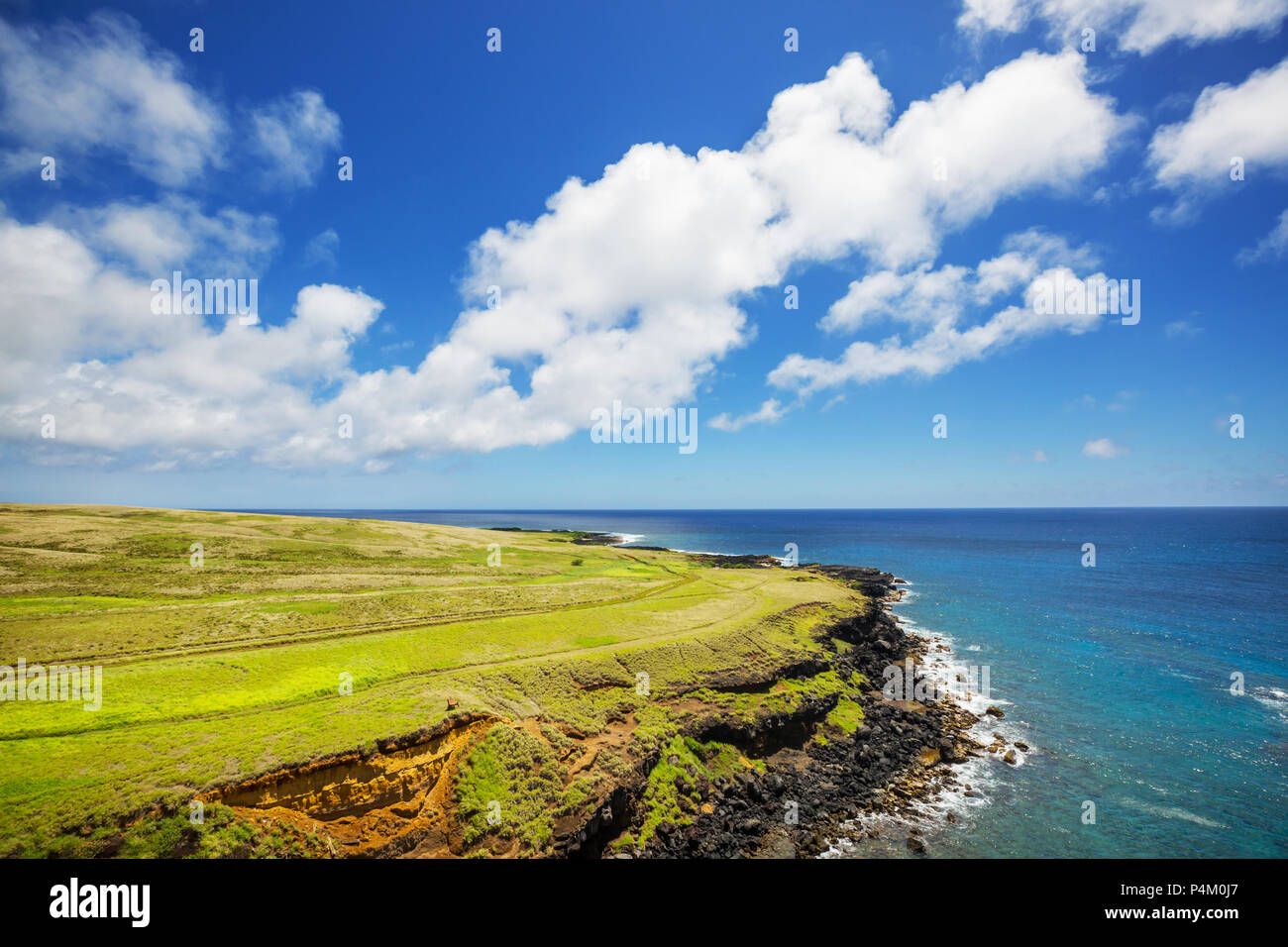 Amazing hawaiian beach Stock Photo - Alamy