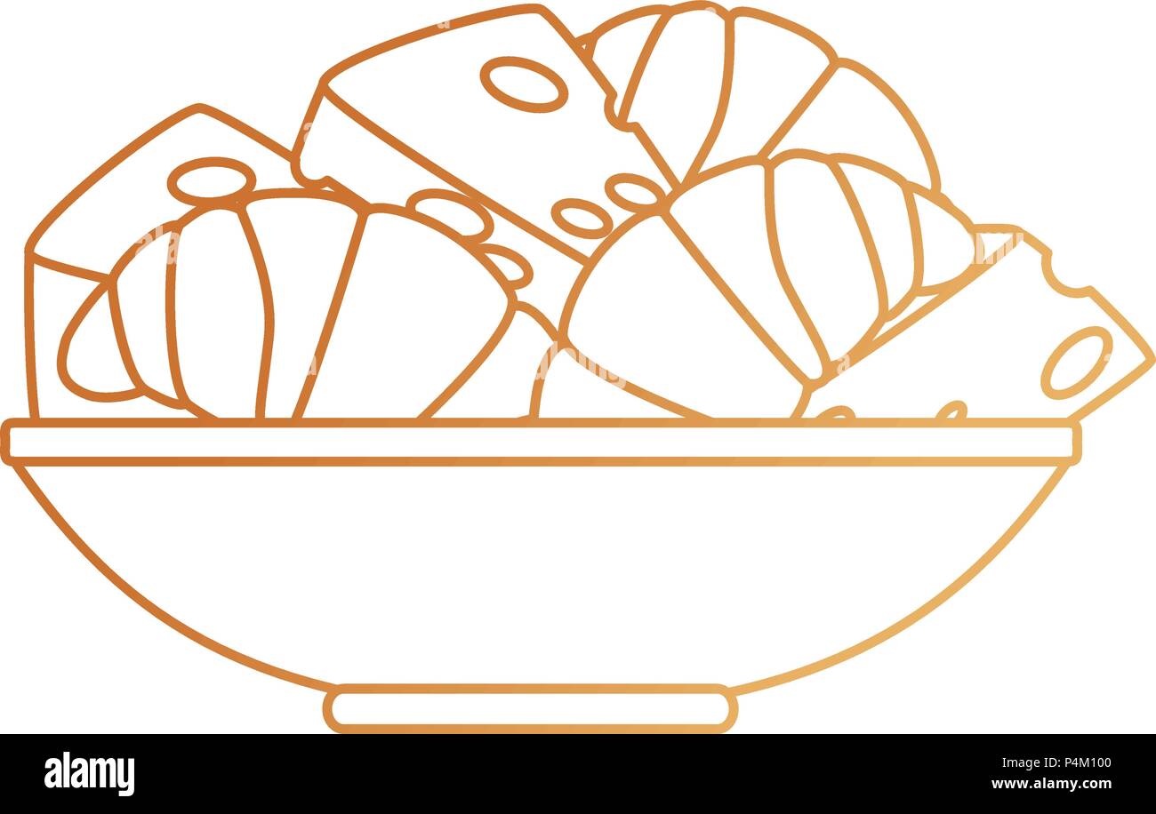 Organic bread cheese milk Stock Vector Images - Alamy