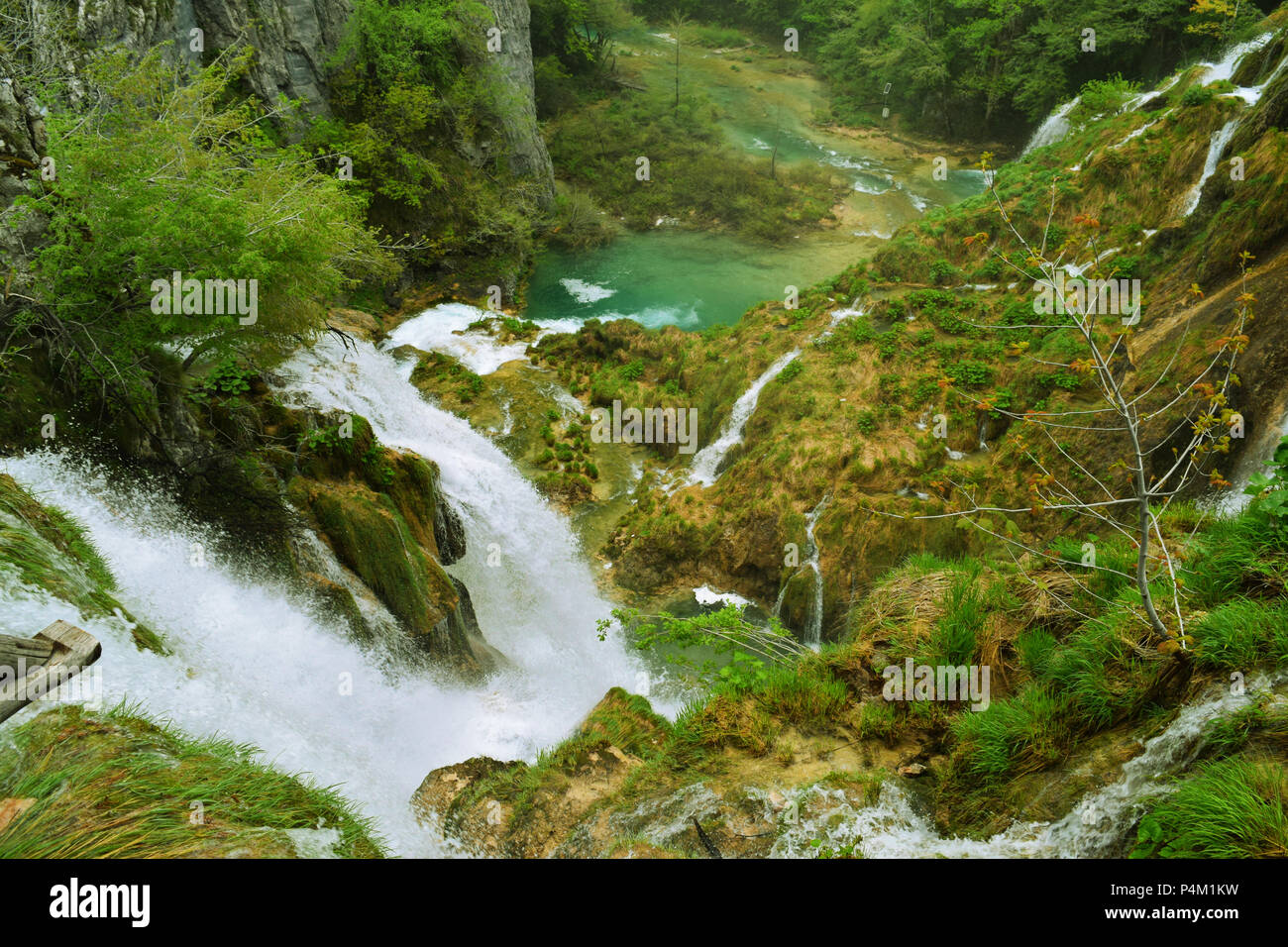 Plitvice Lakes spring Croatia Stock Photo - Alamy