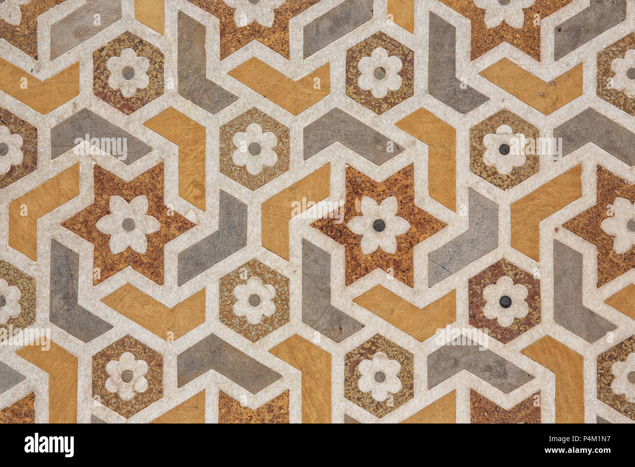 India Islamic Geometric Pattern Stock Photos & India Islamic Geometric ...