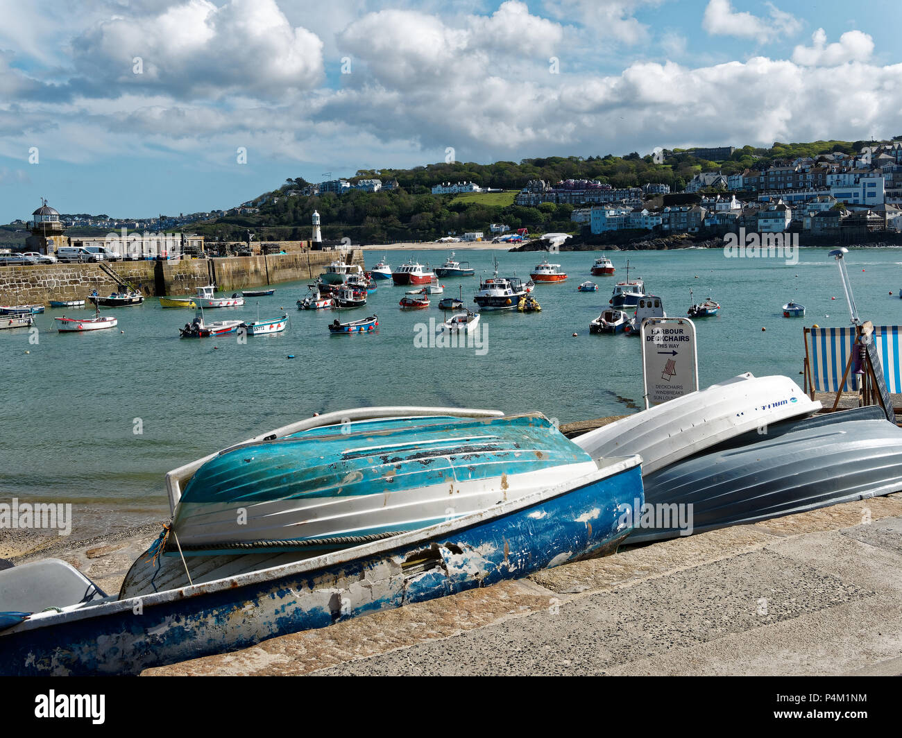 St ives life boat hi-res stock photography and images - Alamy