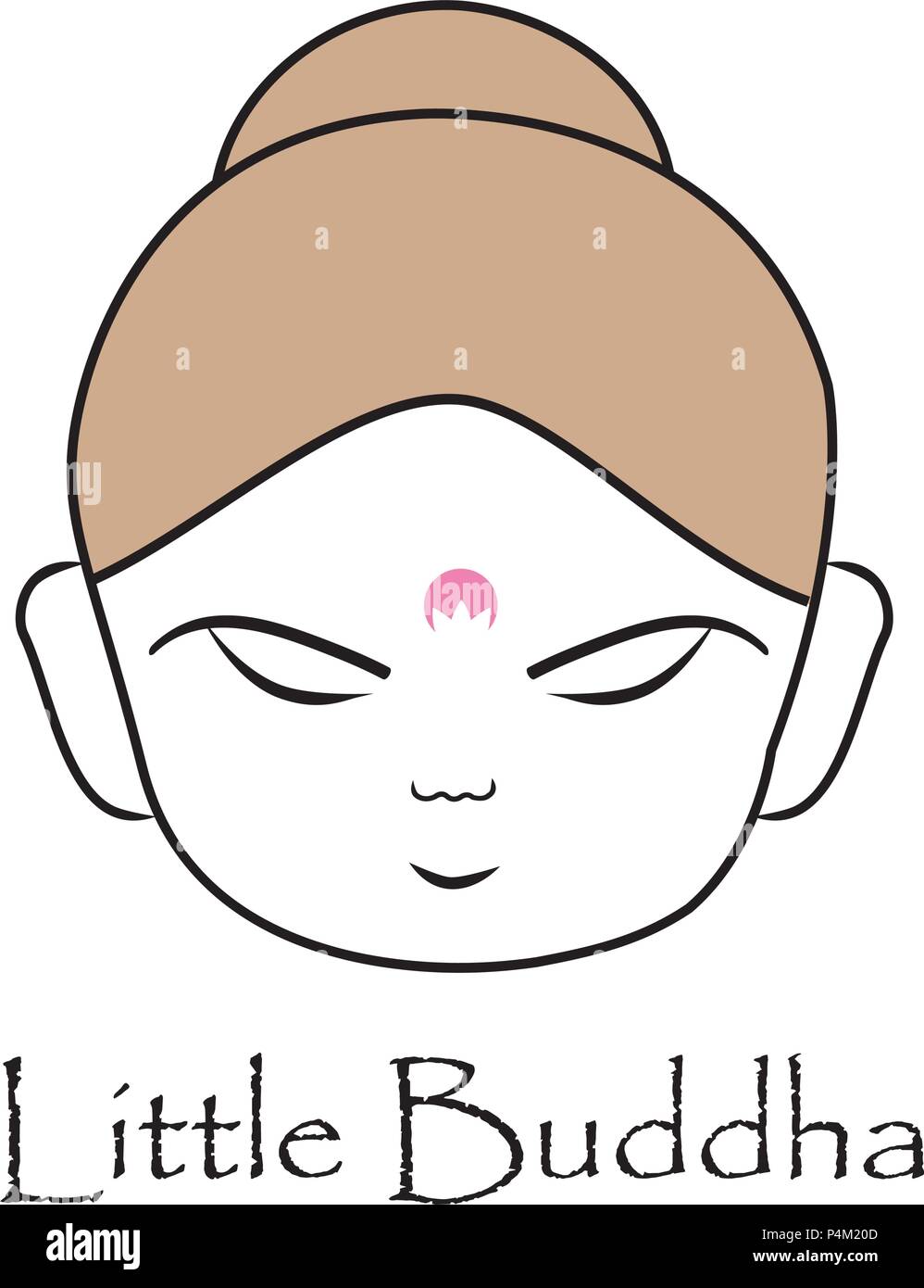 Siddhartha gautama buddha Stock Vector Images - Alamy