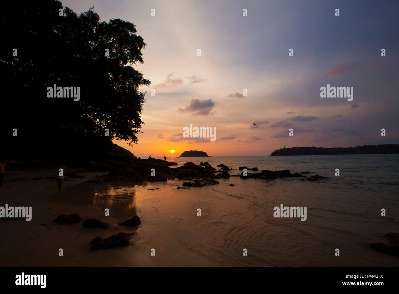 Kata beach phuket boat hi-res stock photography and images - Alamy
