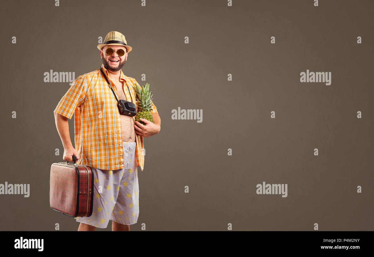 Fat tourist hi-res stock photography and images - Alamy