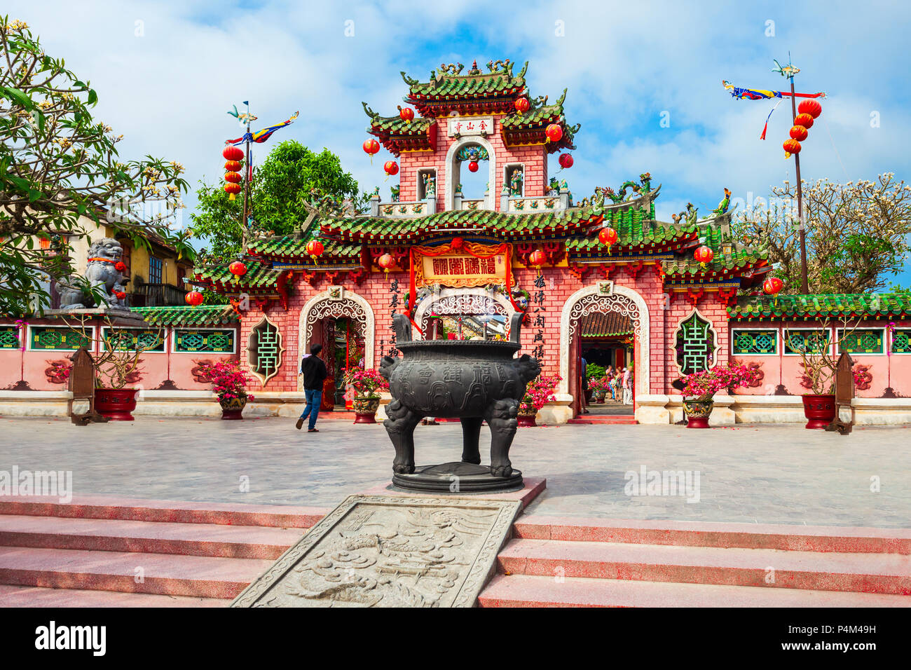 Fukian Assembly Hall or Phuc Kien in the Hoi An ancient town in Quang ...