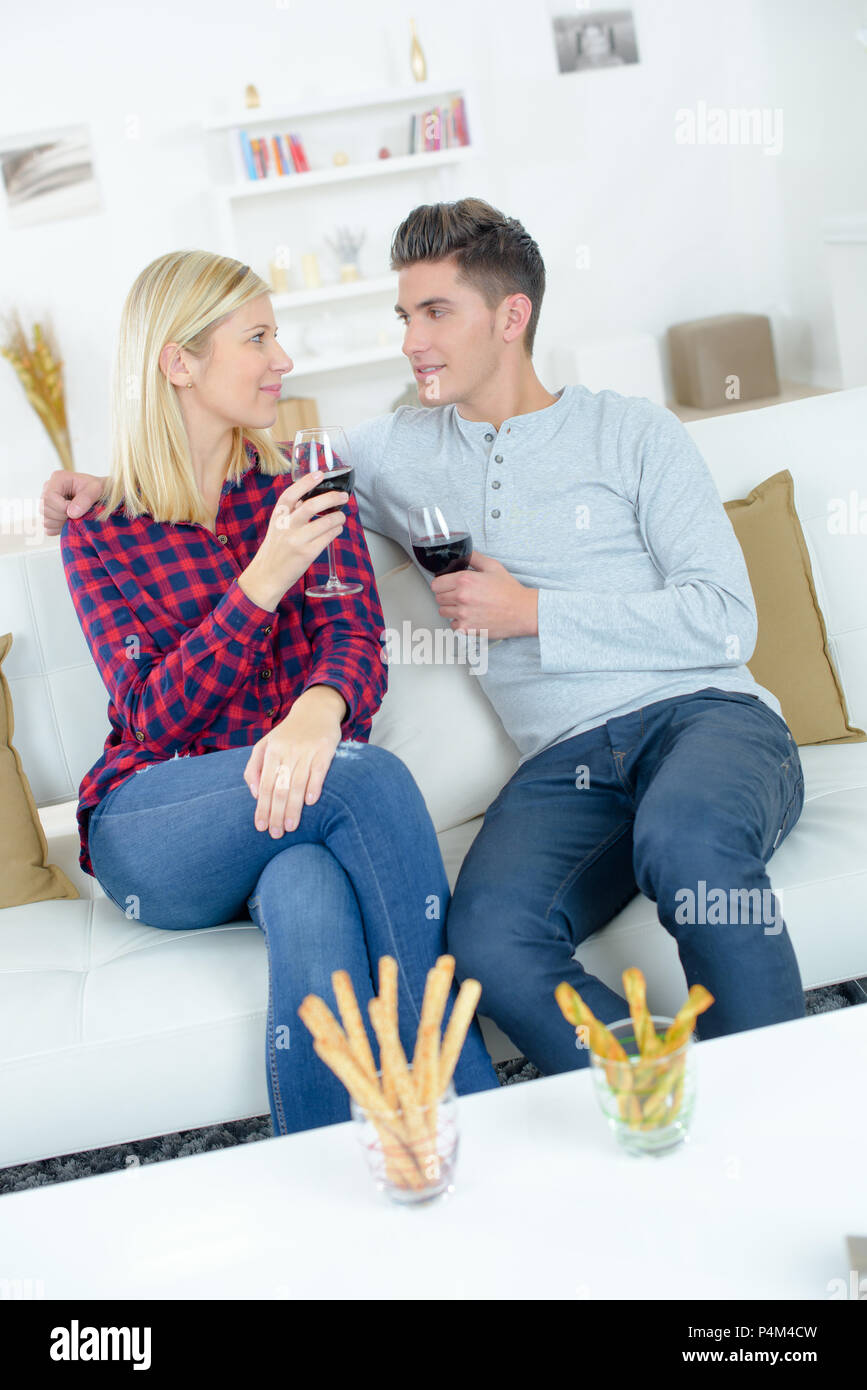 visitor in the house Stock Photo - Alamy