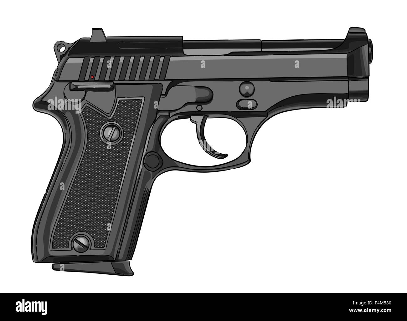 Pistol drawn hi-res stock photography and images - Alamy