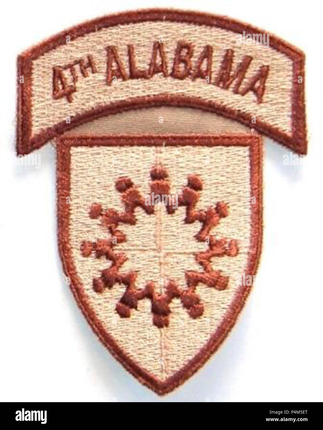 167th Infantry Alabama 4th Alabama Infantry Patch example Stock Photo ...
