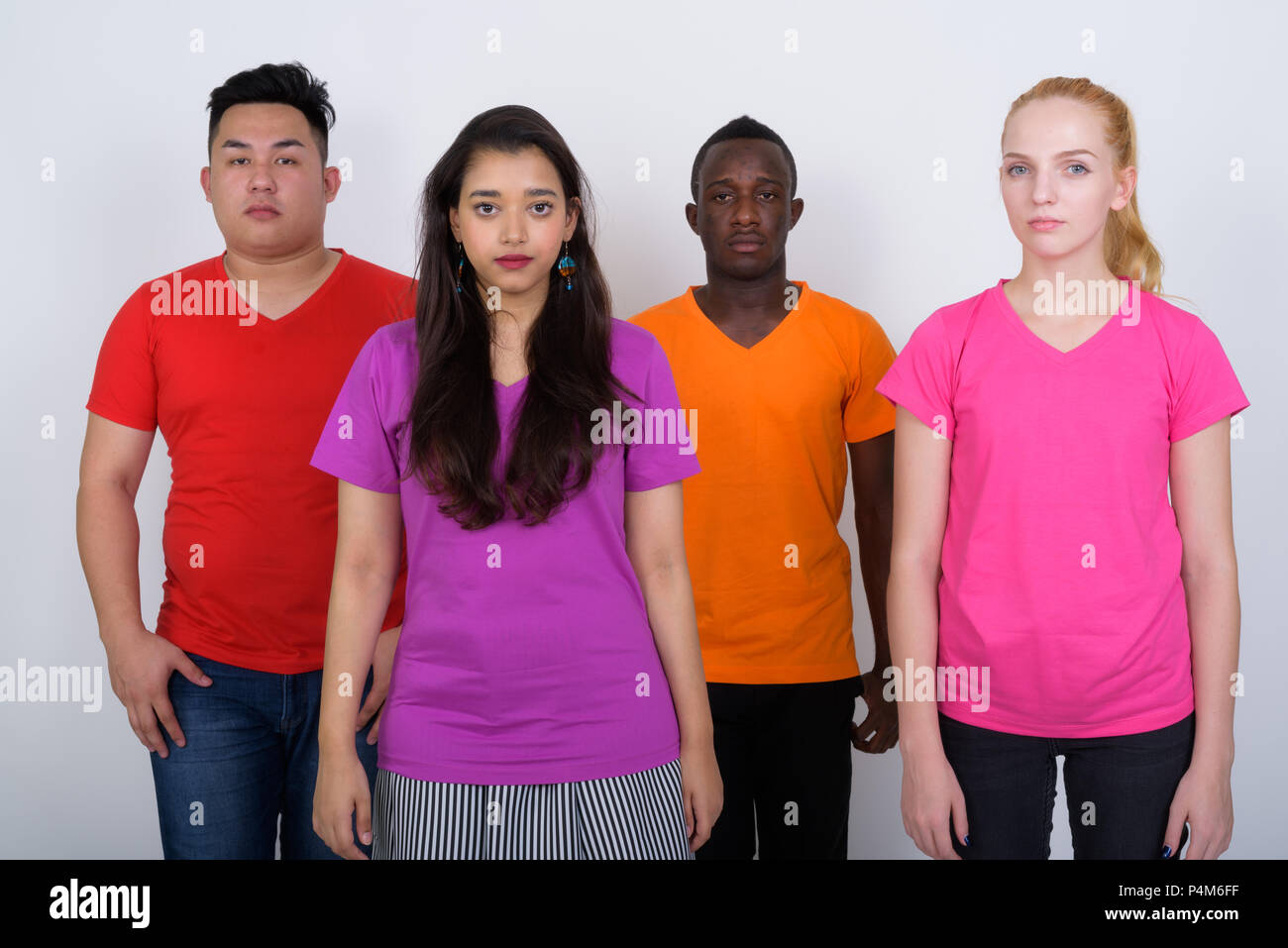 Diverse group people standing hi-res stock photography and images - Alamy