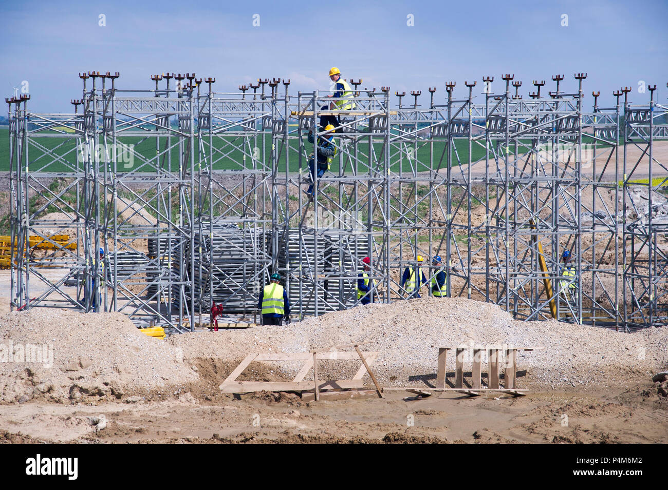 Polish Construction Workers High Resolution Stock Photography and ...