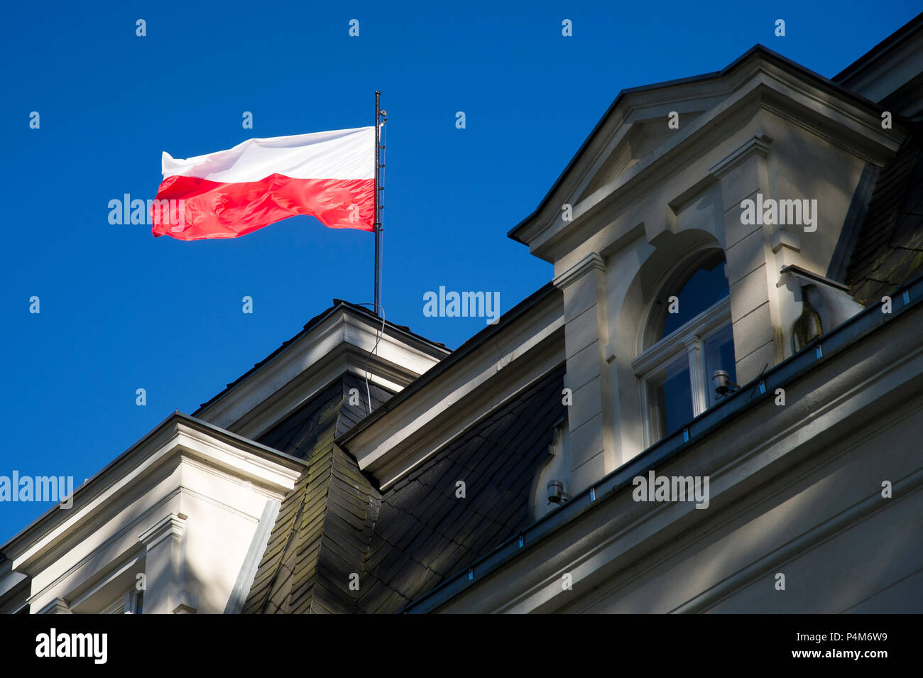Flag of republic of poland hi-res stock photography and images - Alamy