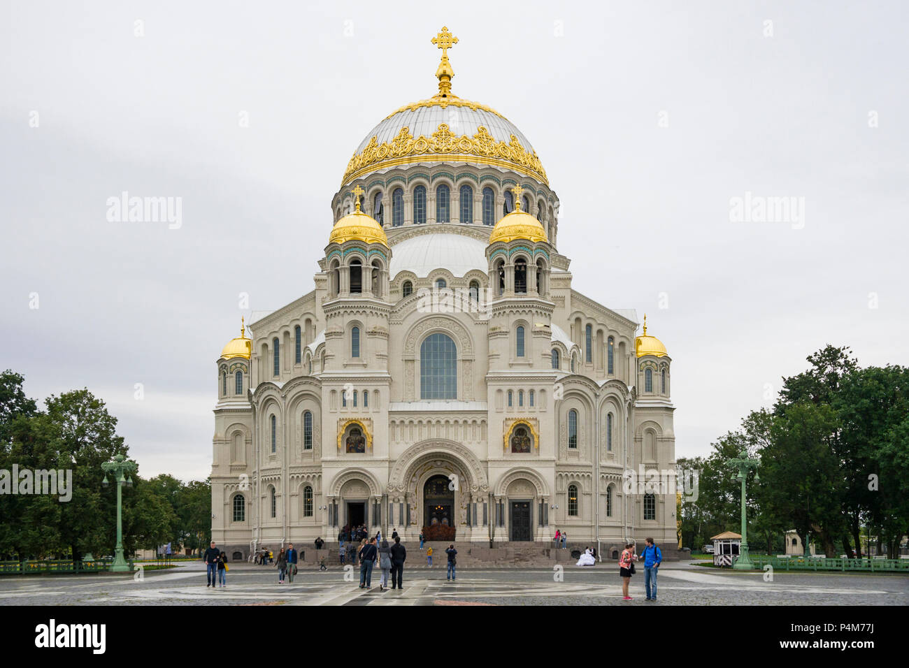 Kronstadt. Naval Cathedral of St. Nicholas. - built the last, the ...