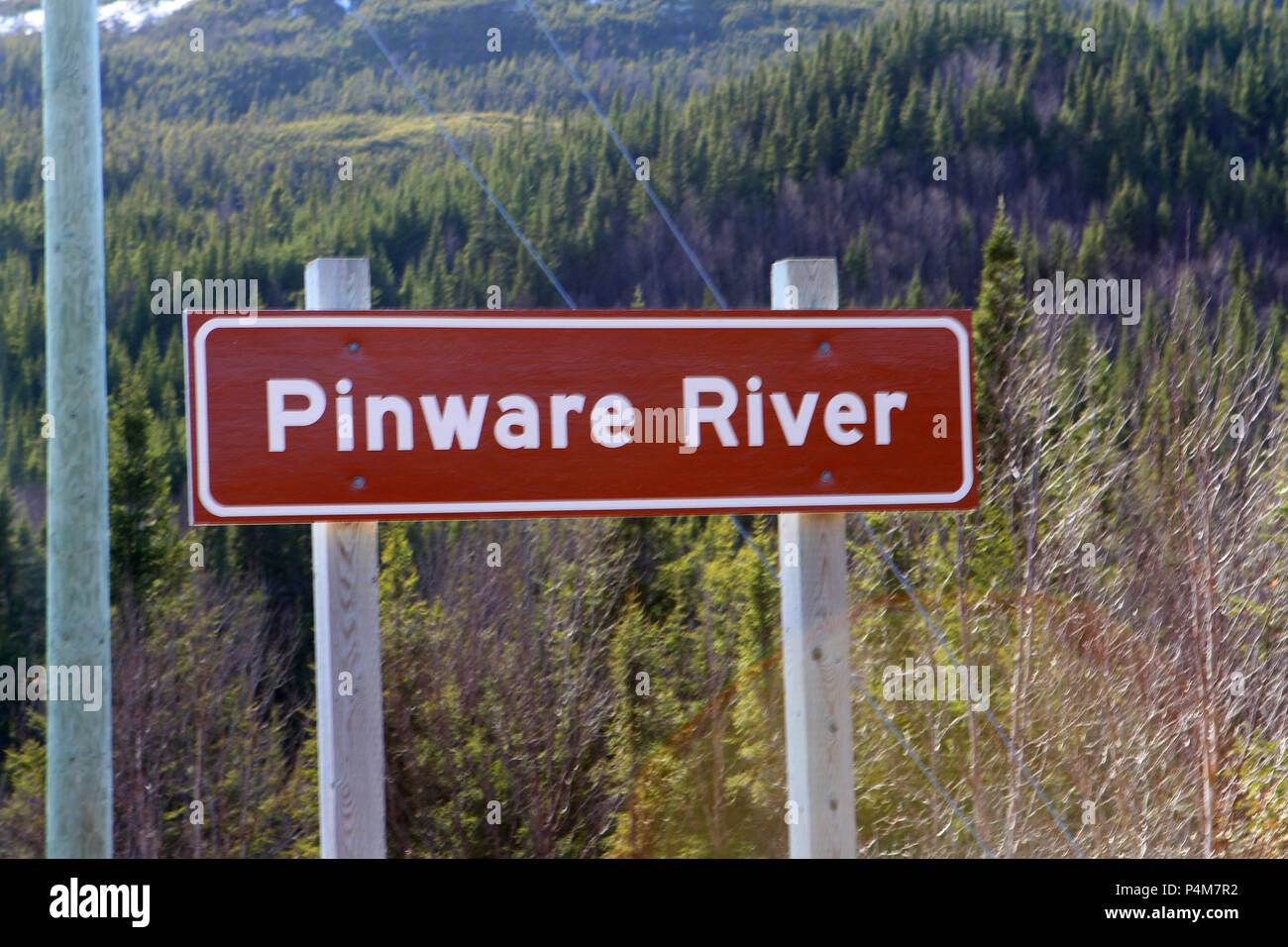 Canada destination sign hi-res stock photography and images - Alamy