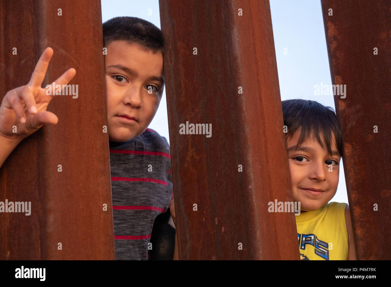 Us Border Fence Child High Resolution Stock Photography and Images - Alamy
