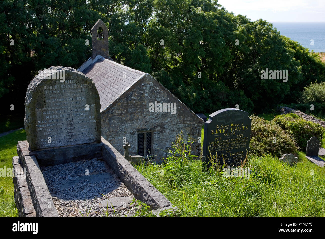Pistyll church hi-res stock photography and images - Alamy