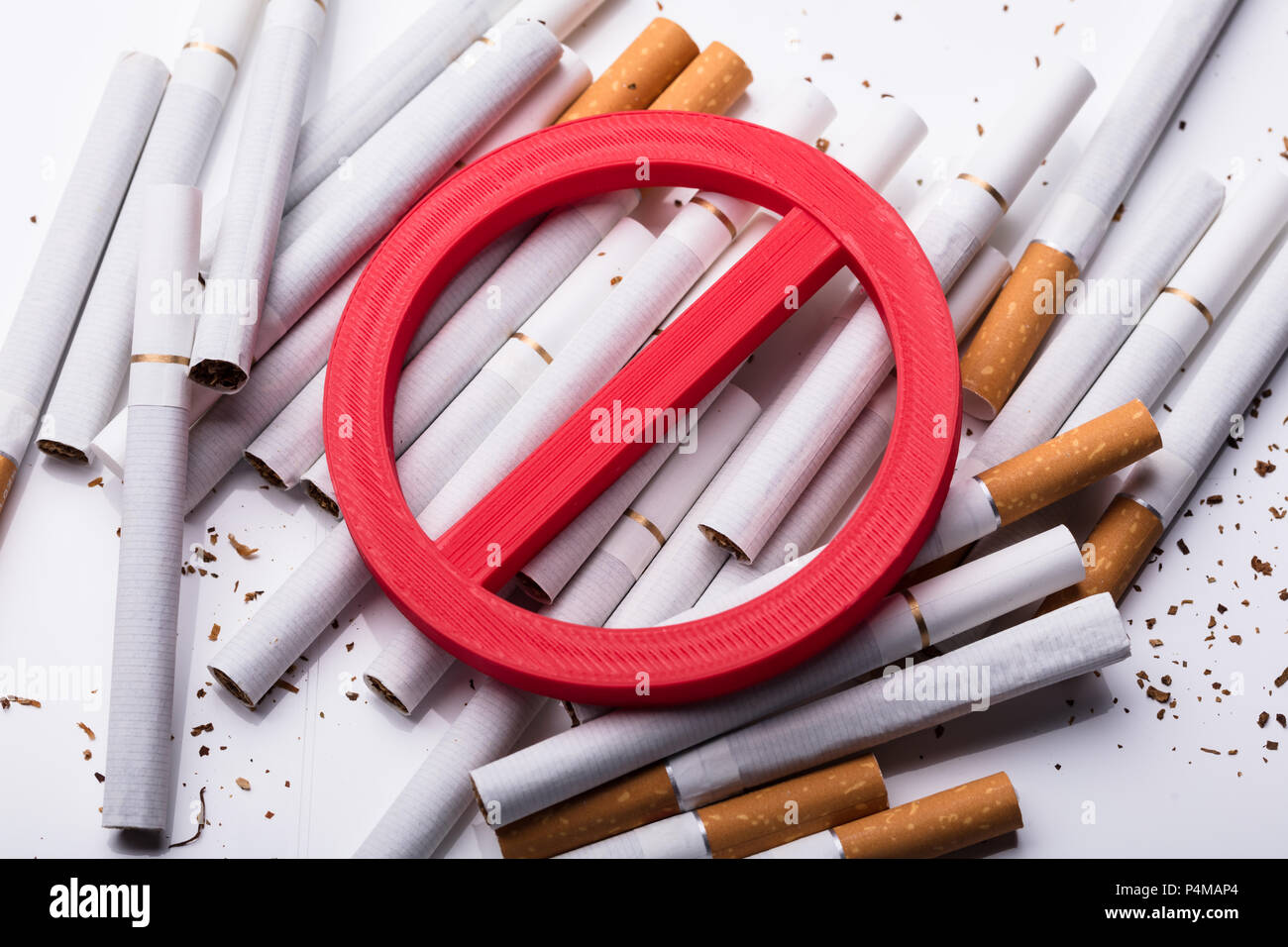 Prohibition sign for cigarettes hi-res stock photography and images - Alamy