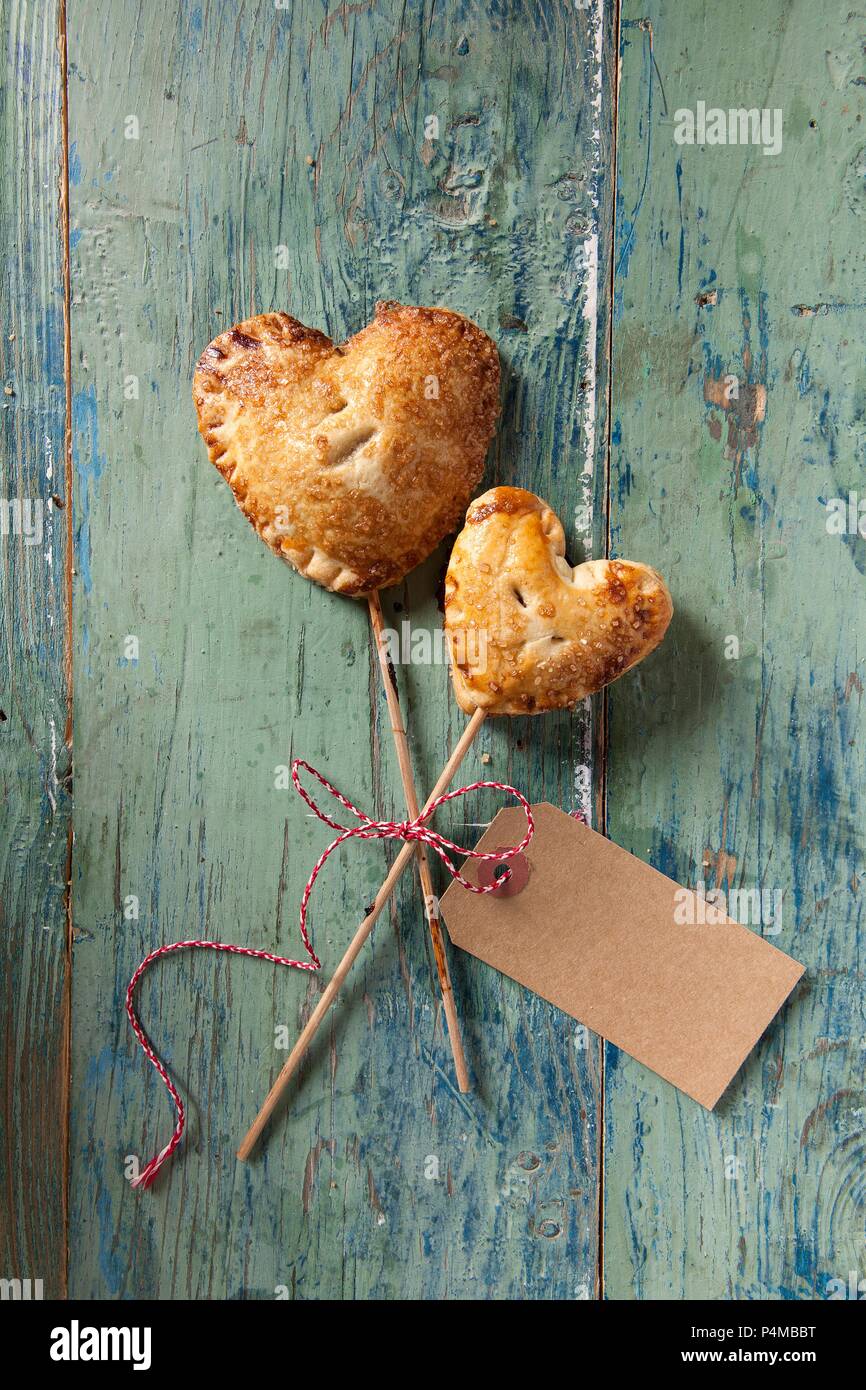 Cherry Pie Pops (small cherry pies on the stick) to give away Stock ...