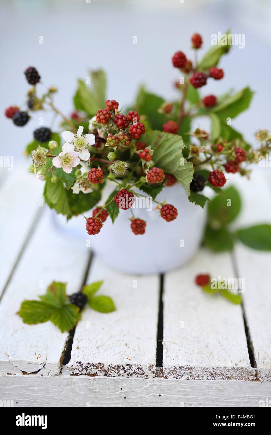 Vintage bouquet of berries Stock Photo - Alamy