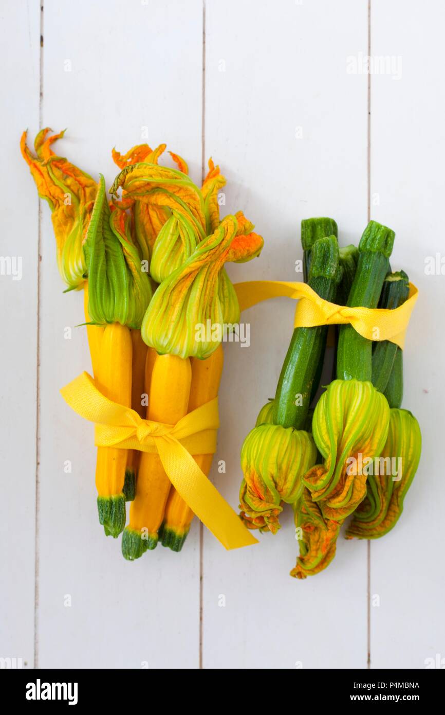 Courgettes plant from above hi-res stock photography and images - Alamy