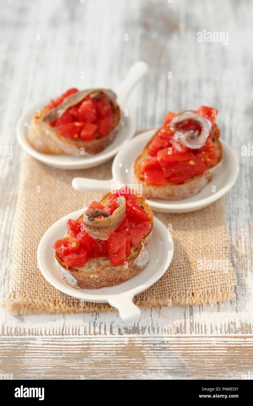 Tapas spain bread hi-res stock photography and images - Alamy