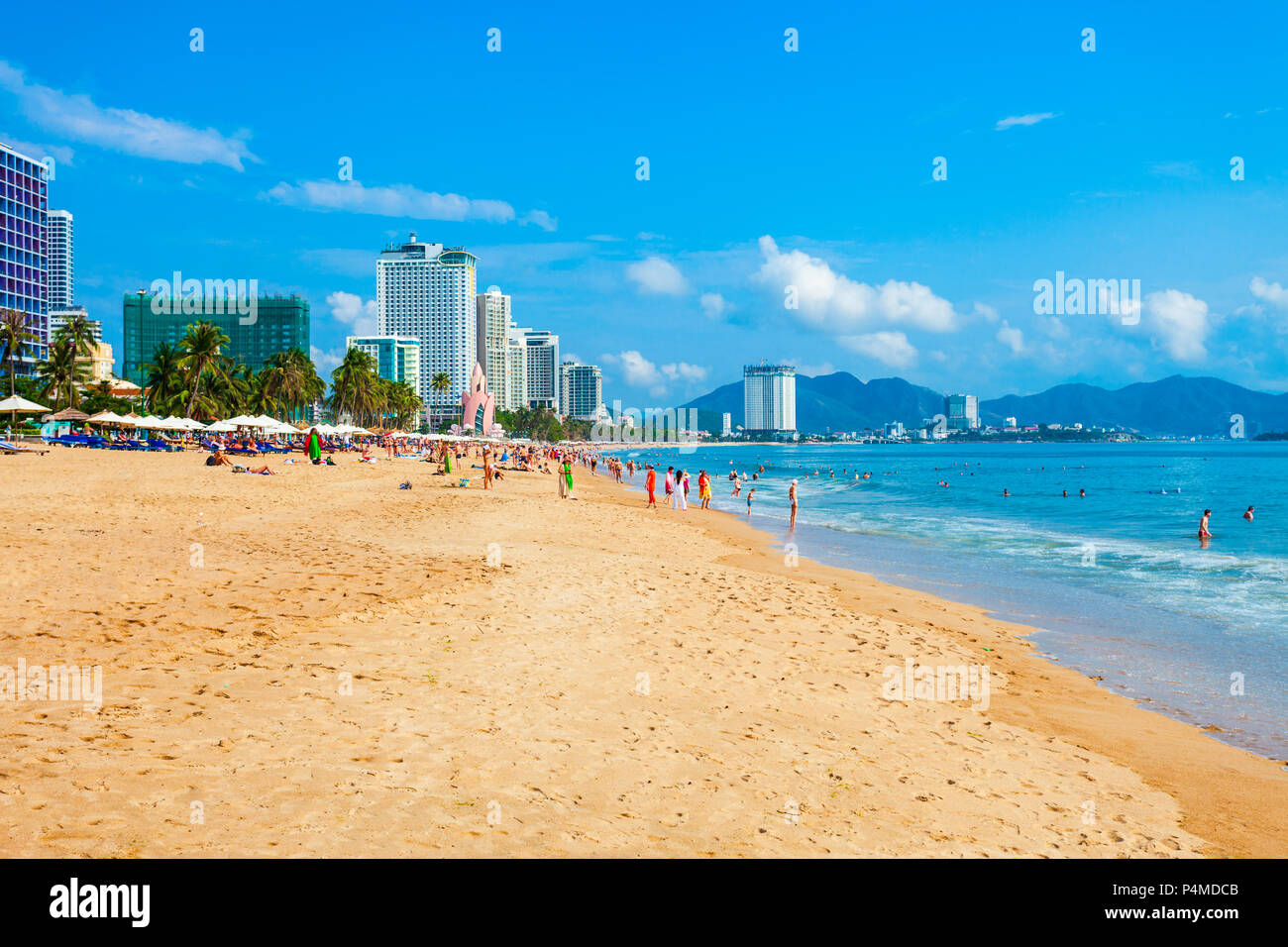 Nha Trang city beach is a public beach located in the centre of Nha ...