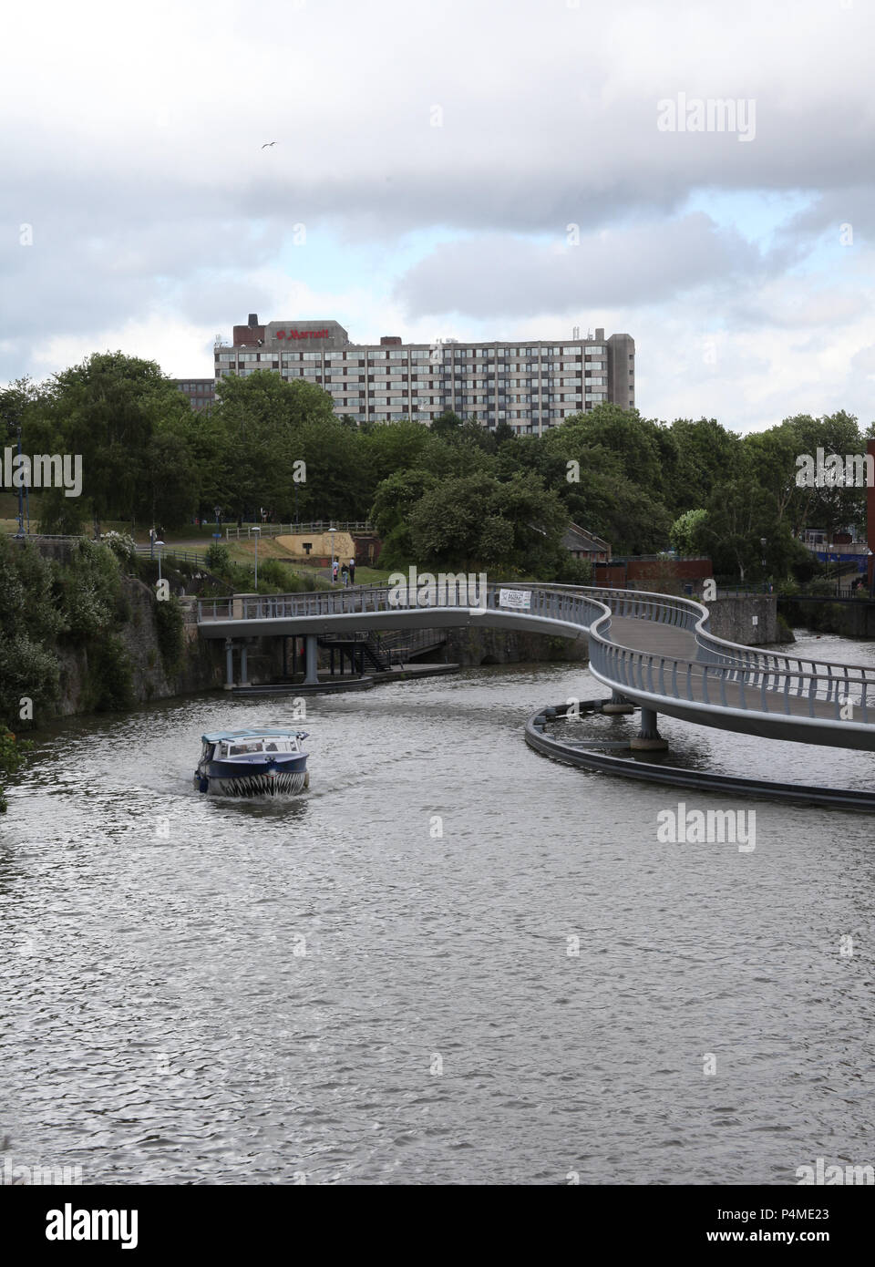 Castle Bridge over The River Avon, Bristol, England Stock Photo - Alamy