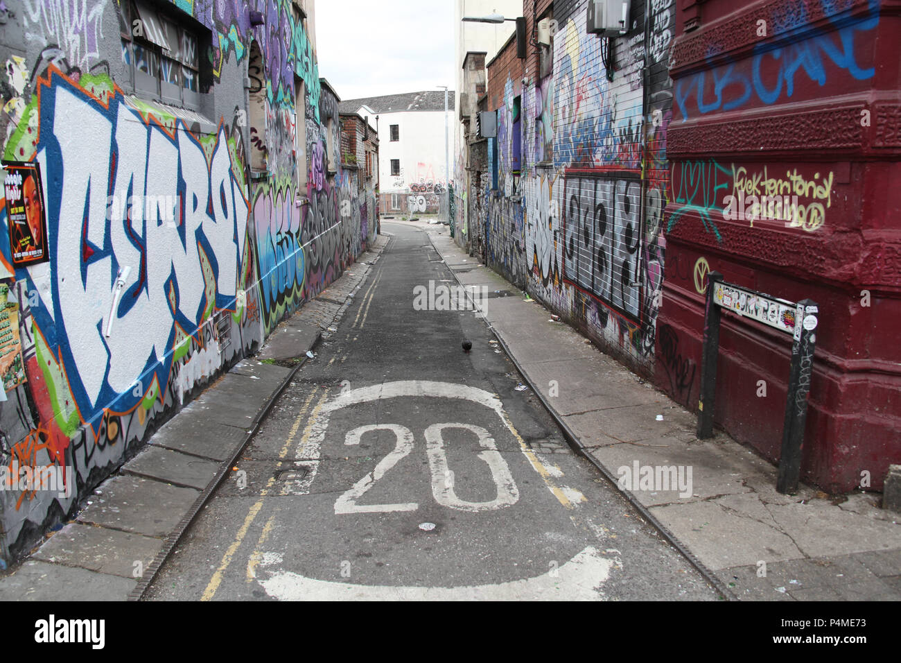 Bristol street art stokes croft road hi-res stock photography and ...