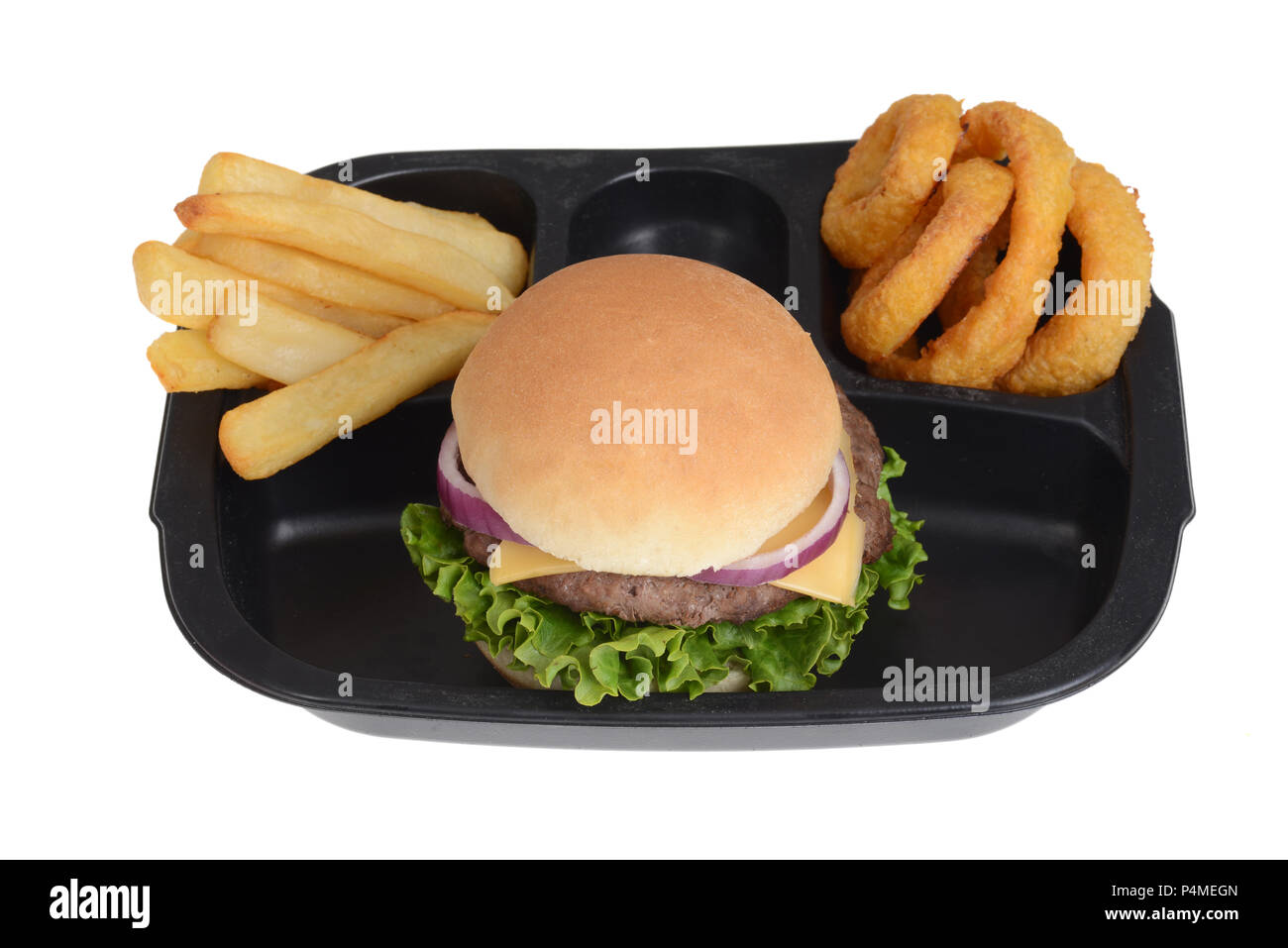 Top view tray vegetables Cut Out Stock Images & Pictures - Alamy