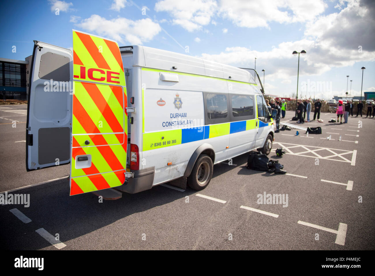 Durham police car hi-res stock photography and images - Alamy