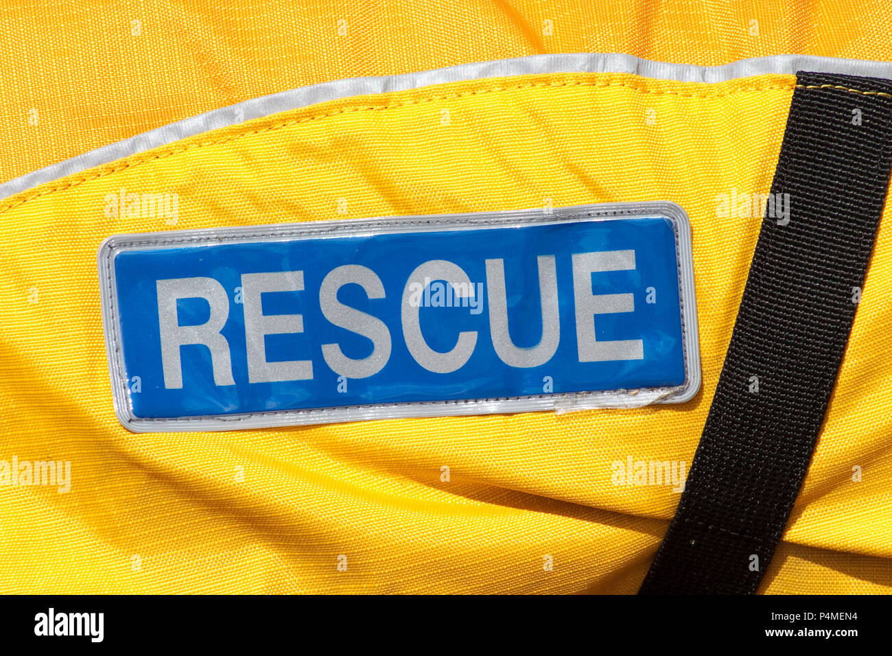Search and Rescue Dogs Association coat Stock Photo - Alamy