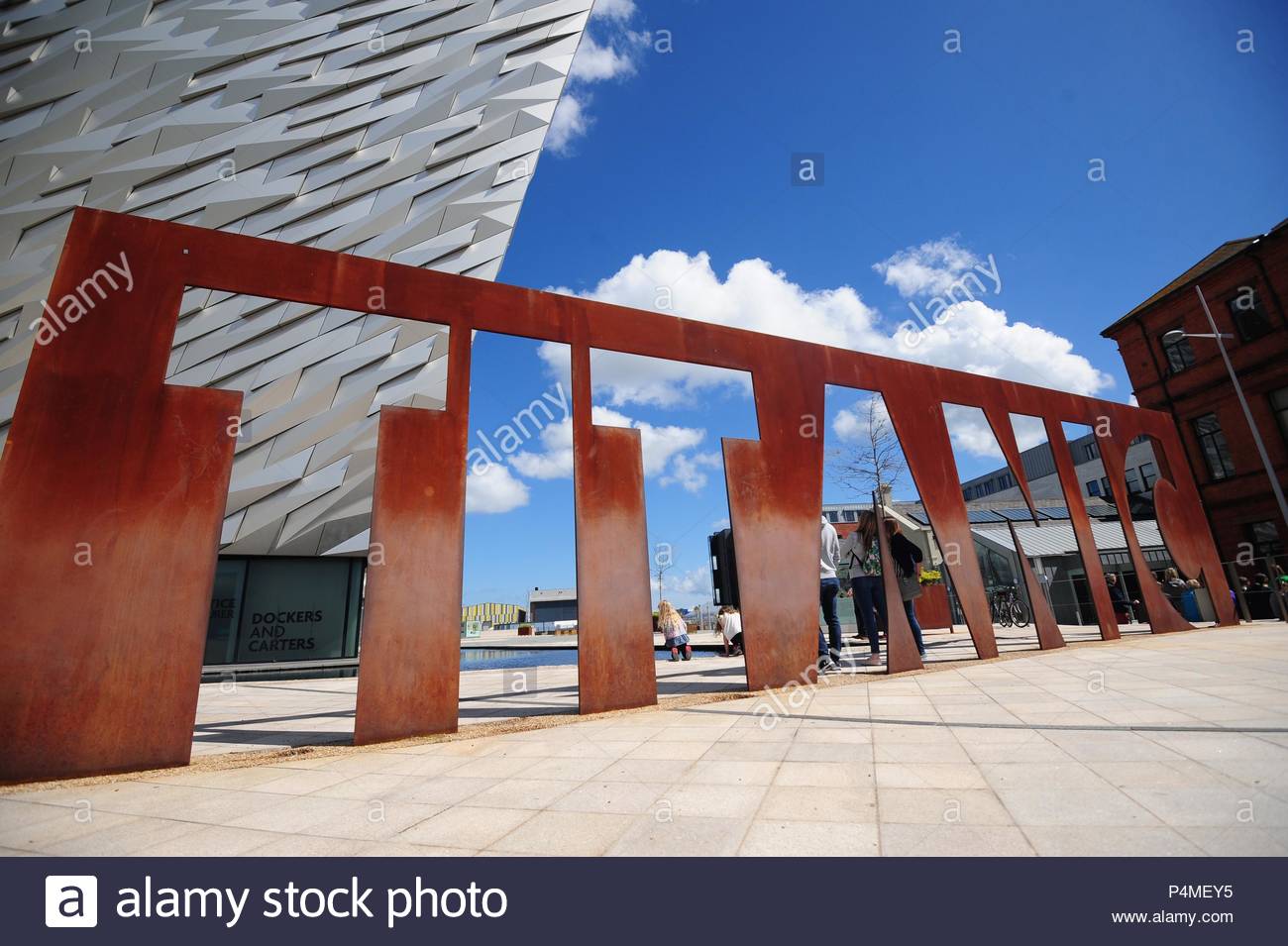 Titanic Belfast Visitor Centre Titanic High Resolution Stock ...