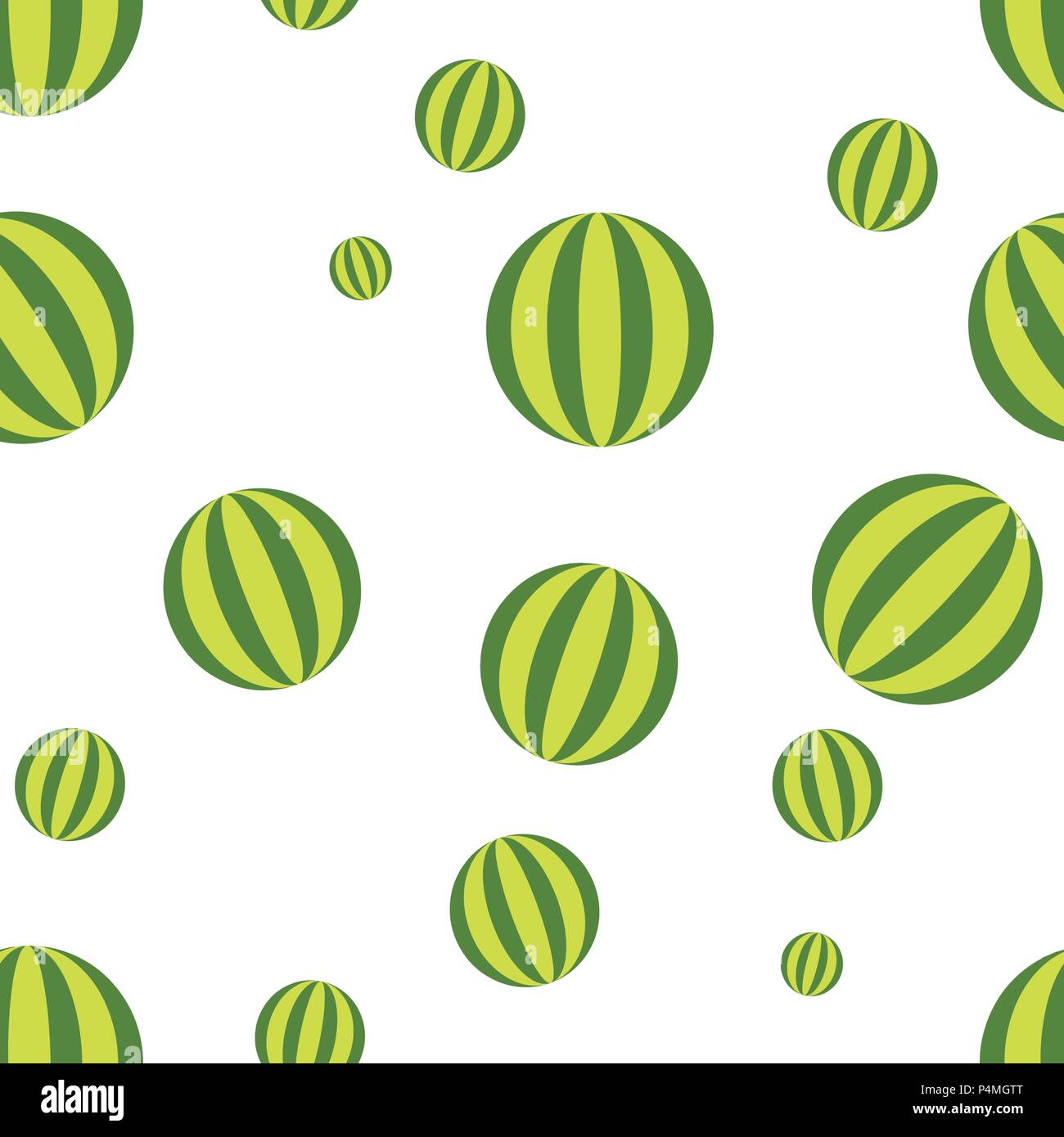 Seamless pattern of watermelons. Vector illustration. Food wallpapers ...