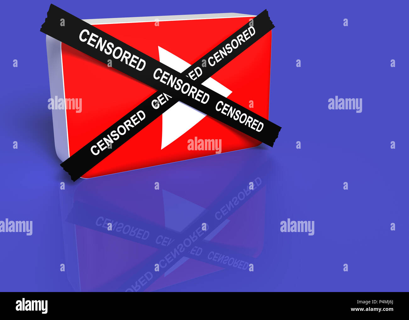 Youtube logo 3d hi-res stock photography and images - Alamy