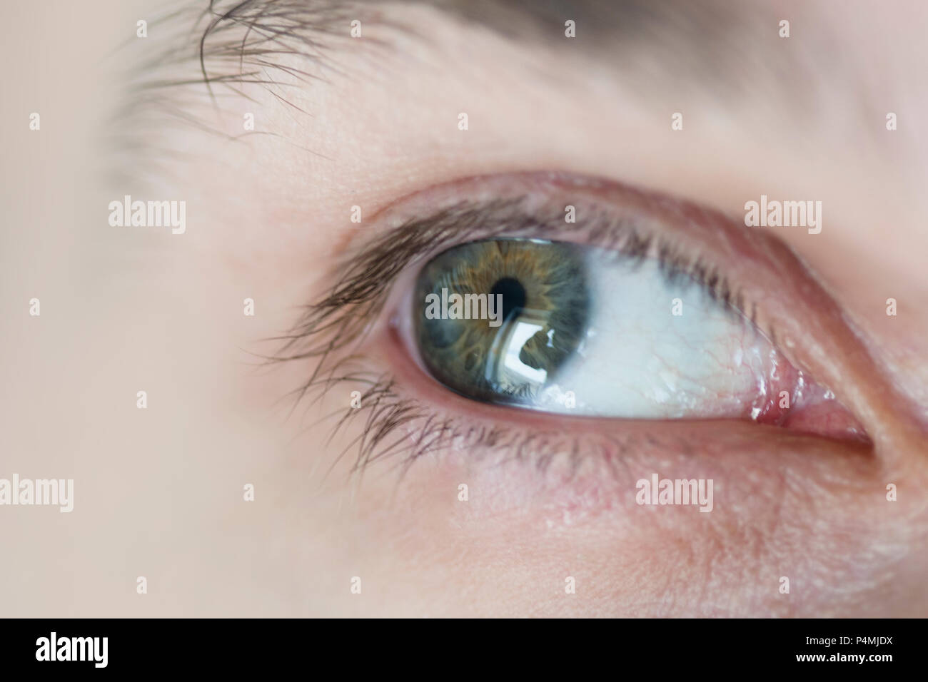 Male eye close up hi-res stock photography and images - Alamy