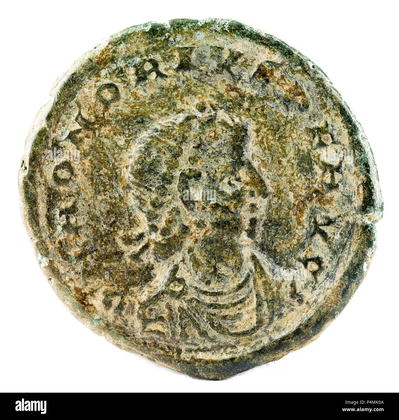 Coin of the emperor honorius hi-res stock photography and images - Alamy