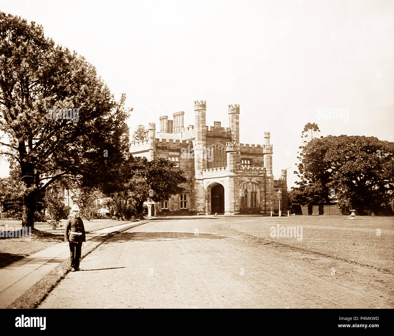 Government House, Sydney, Australia, Victorian period Stock Photo - Alamy