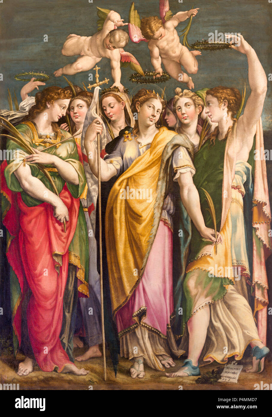 Martyr and virgin hi-res stock photography and images - Alamy