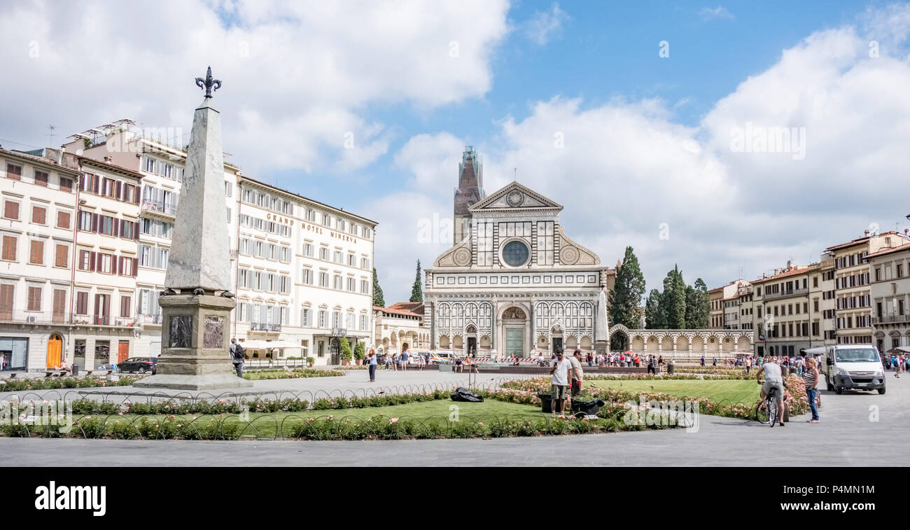 Plaza santa maria novella hi-res stock photography and images - Alamy