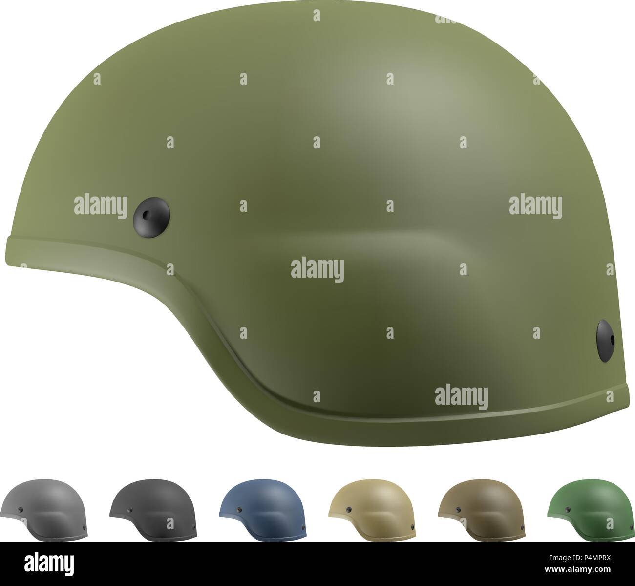 Advanced Combat Helmet Stock Vector Image & Art - Alamy