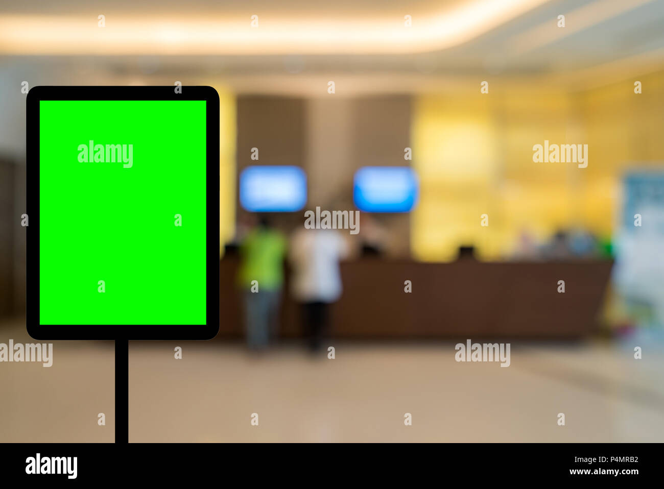 Green screen counter hi-res stock photography and images - Alamy