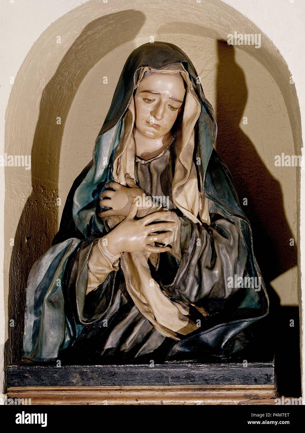 BUSTO DE LA DOLOROSA. Location: ST. MICHAEL'S CHURCH, MADRID, SPAIN ...