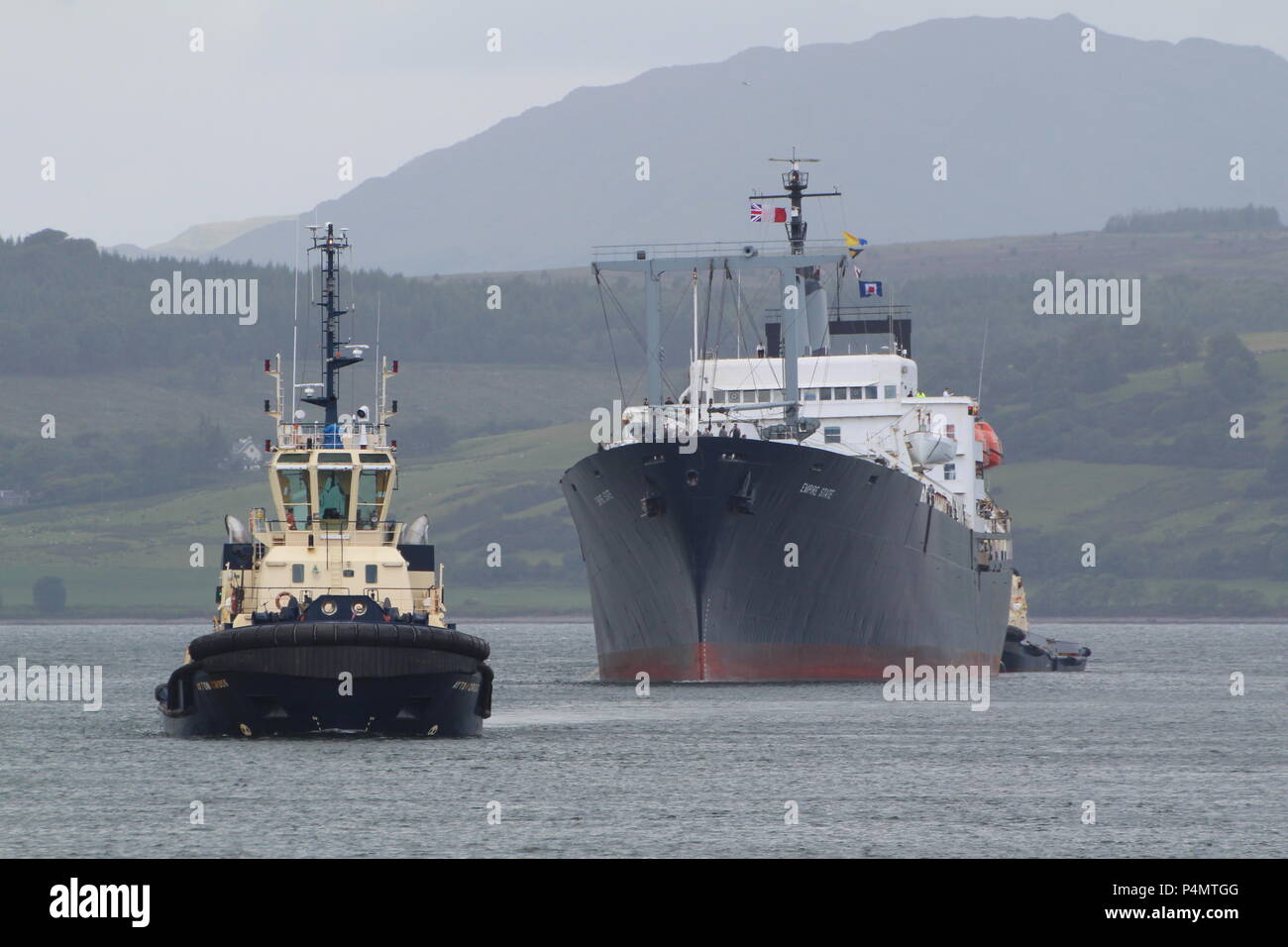 TS Empire State VI (T-AP-1001), a training vessel operated by the SUNY ...
