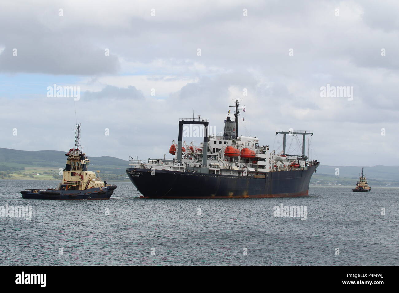 TS Empire State VI (T-AP-1001), a training vessel operated by the SUNY ...