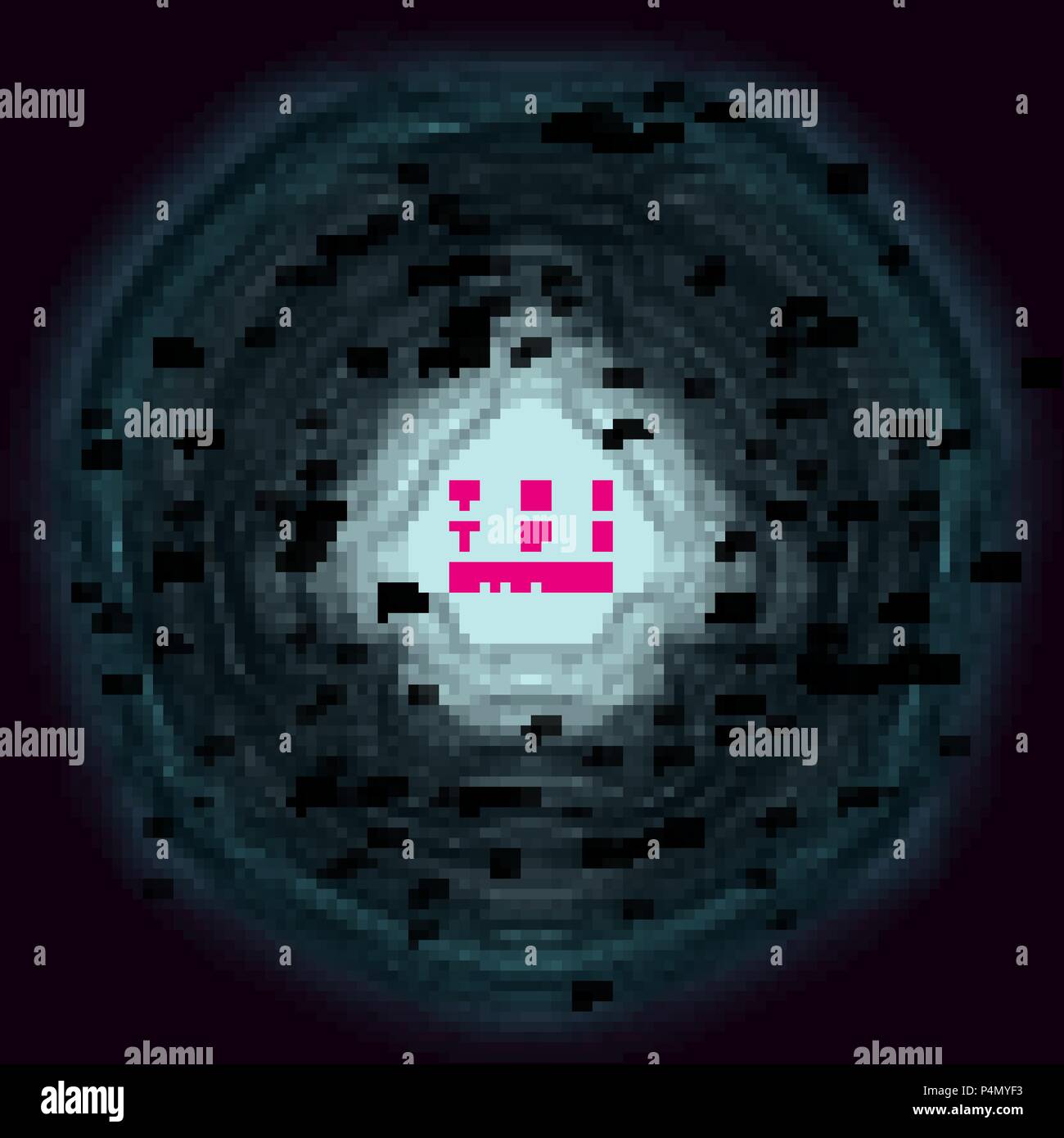 Array abstract data on background Stock Vector Images - Alamy