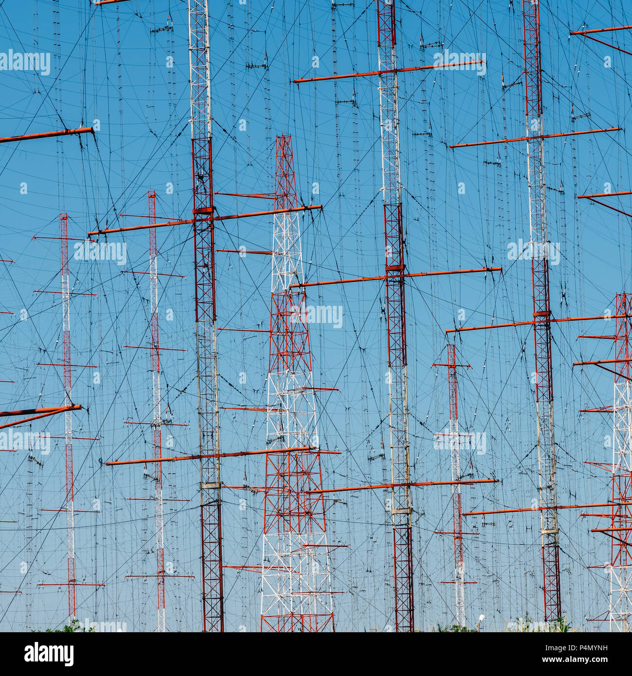 High voltage power tower hi-res stock photography and images - Alamy