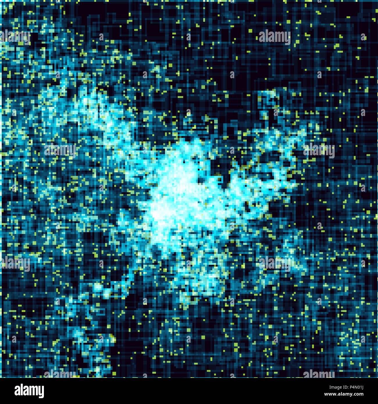 3d generative art Stock Vector Images - Alamy