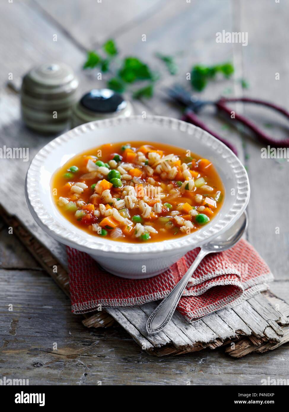 Ready made broth hi-res stock photography and images - Alamy