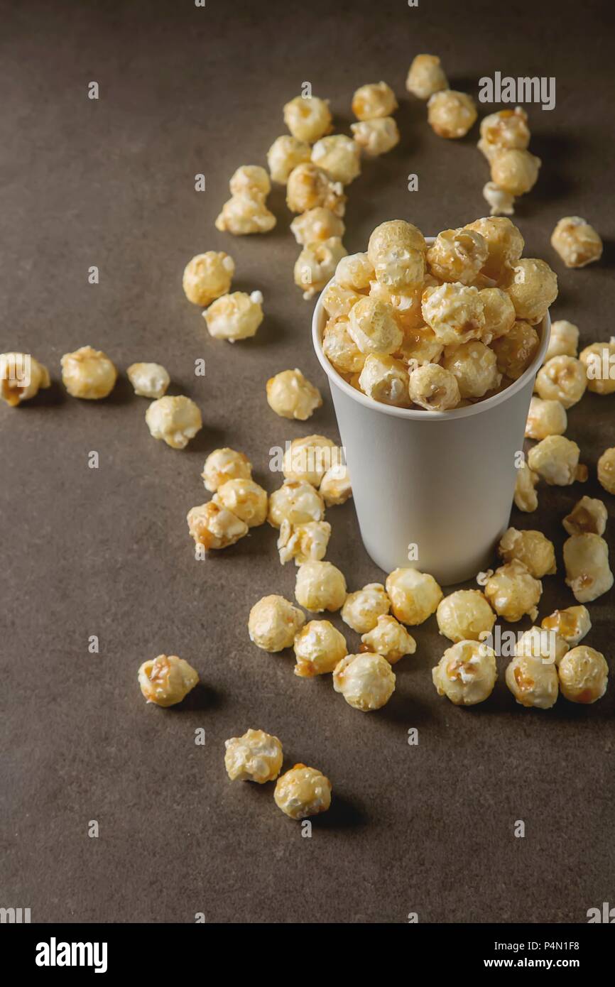 Caramelised popcorn hi-res stock photography and images - Alamy