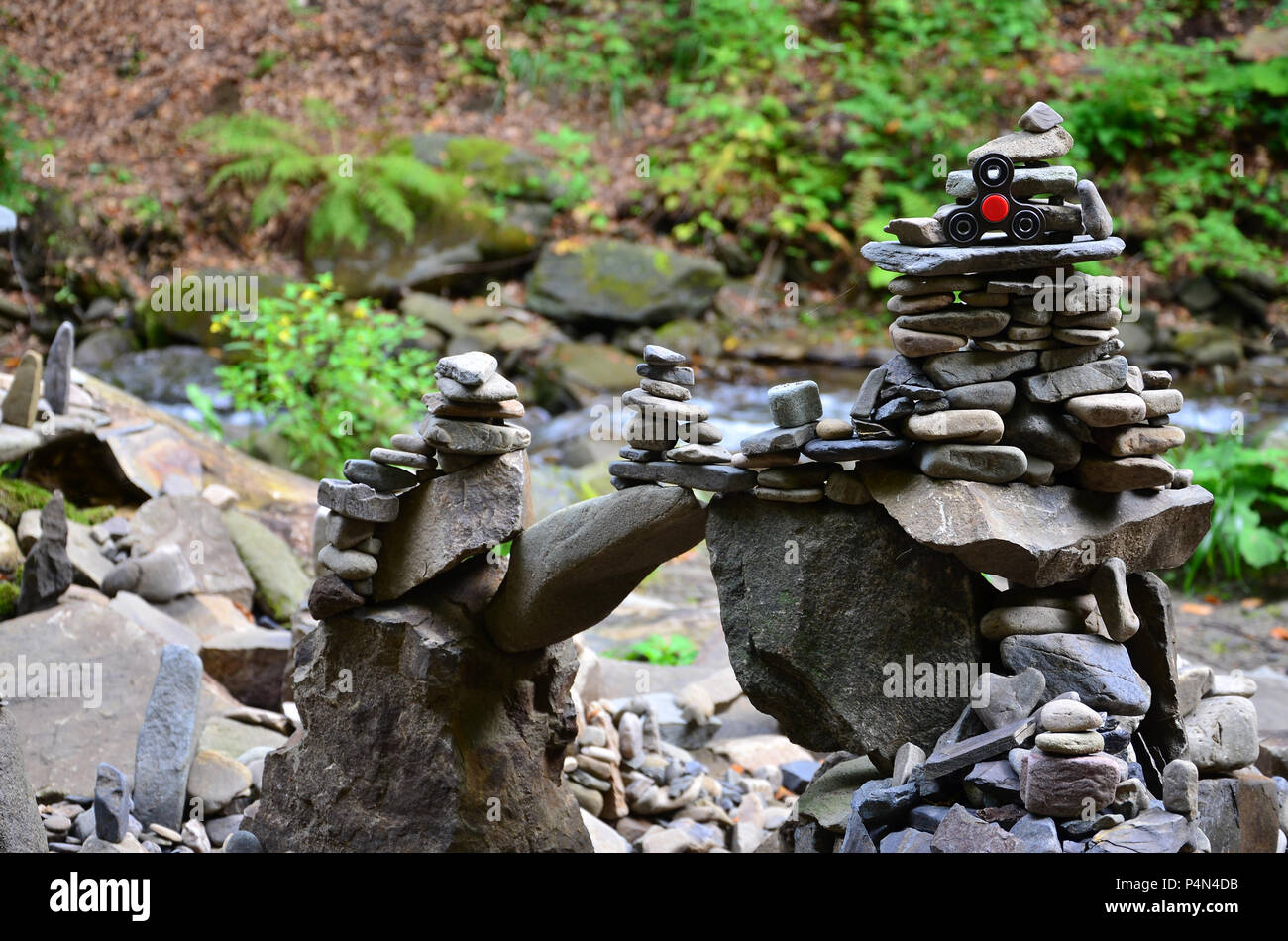 Random structures in forest hi-res stock photography and images - Alamy