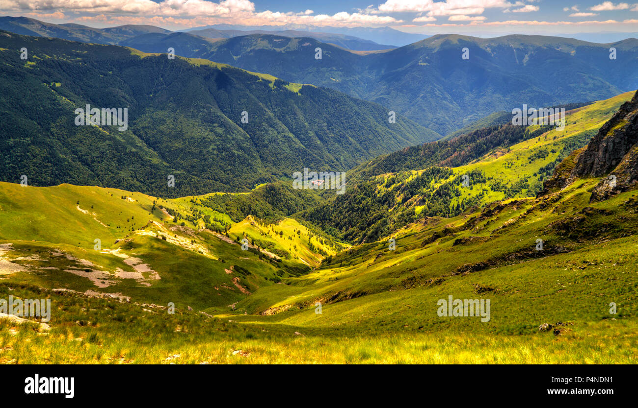 Beautiful landscape in the high mountain Stock Photo - Alamy
